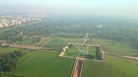 Delhi: Aerial view of capital city of In... | Stock Video | Pond5