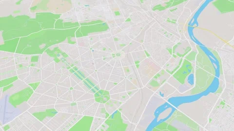 Delhi map background loop. Spinning arou... | Stock Video | Pond5