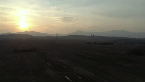 Deli Jovan and Stol mountains in the eve... | Stock Video | Pond5