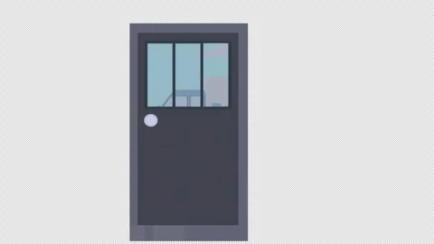 Delivery man with a box. Animation of a ... | Stock Video | Pond5