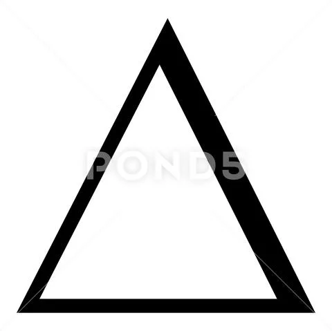 Delta greek symbol capital letter uppercase font icon black color ...