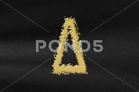 Delta sign. Delta letter, Greek alphabet Symbol: Royalty Free #146234566