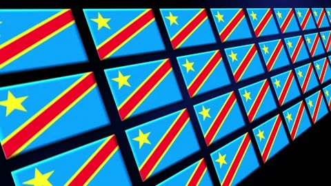 Democratic Republic of the Congo Flag An... | Stock Video | Pond5
