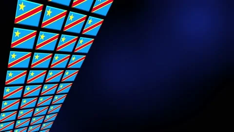 Democratic Republic of the Congo Flag An... | Stock Video | Pond5