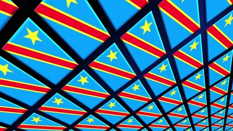 Democratic Republic of the Congo Flag An... | Stock Video | Pond5