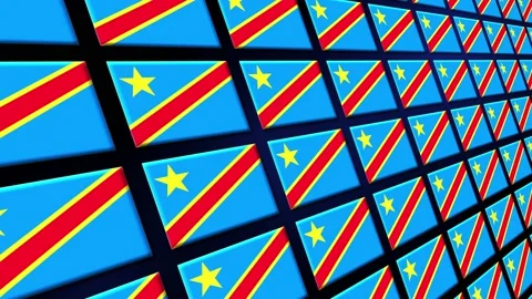 Democratic Republic of the Congo Flag An... | Stock Video | Pond5