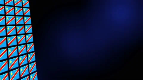 Democratic Republic of the Congo Flag An... | Stock Video | Pond5