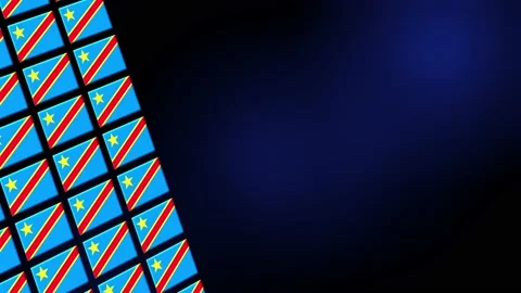 Democratic Republic of the Congo Flag An... | Stock Video | Pond5