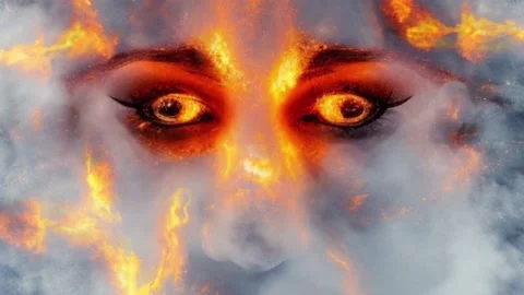 Girl With Fire Eyes