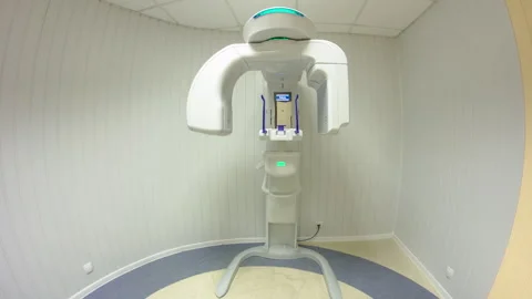 Dental 3D x-ray digital scanner in a cli... | Stock Video | Pond5