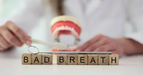 Dentist brushes teeth of artificial huma... | Stock Video | Pond5