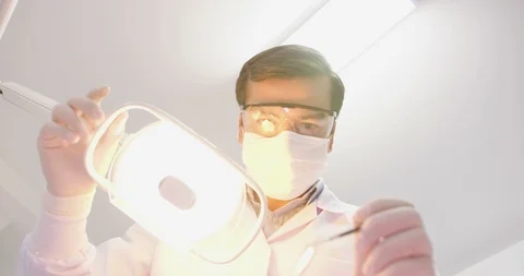 Dentist Light Stock Videos – Royalty-Free HD & 4K Videos