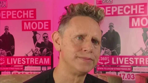Depeche Mode keyboard player Andrew Flet... | Stock Video | Pond5