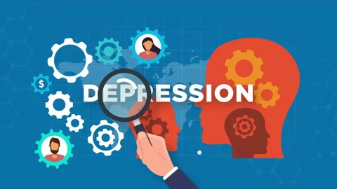 depression concept animation | Stock Video | Pond5