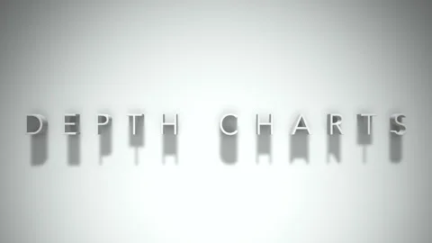 depth charts 3D title animation white te... | Stock Video | Pond5
