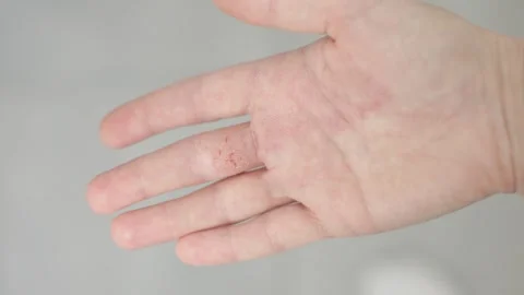 dermatitis, psoriasis eczema dry skin pa... | Stock Video | Pond5