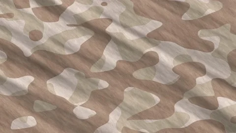 Army Desert Camouflage Background Brown And Sand Pixel Military