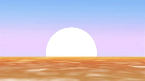 Cartoon Desert Stock Footage ~ Royalty Free Stock Videos | Pond5