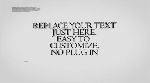 After Effects: Design Presentation Text for AE #47208475