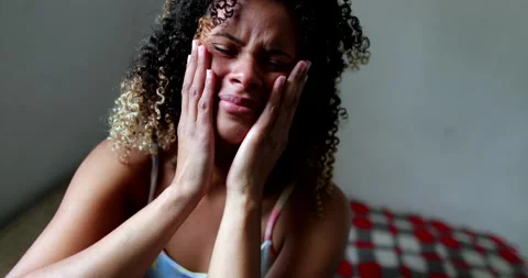 Crying Latina Stock Footage ~ Royalty Free Stock Videos | Pond5