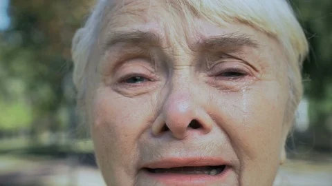 Senior Crying Stock Video Footage | Royalty Free Senior Crying Videos ...