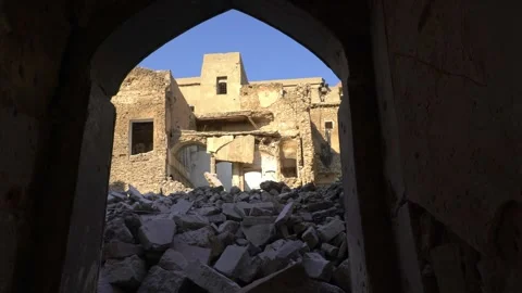 Buildings Destruction Iraq War Stock Video Footage | Royalty Free ...