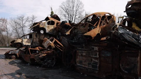 Car Cemetery Stock Videos – Royalty-Free HD & 4K Videos