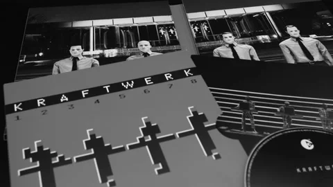 Detail of CD and DVD artwork of german g... | Stock Video | Pond5