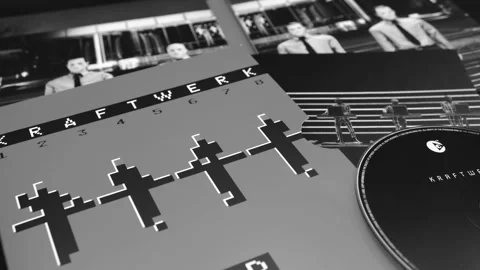 Detail of CD and DVD artwork of german g... | Stock Video | Pond5