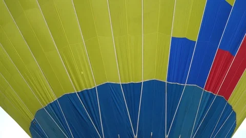 Detail of flying colorful cloud hopper h... | Stock Video | Pond5