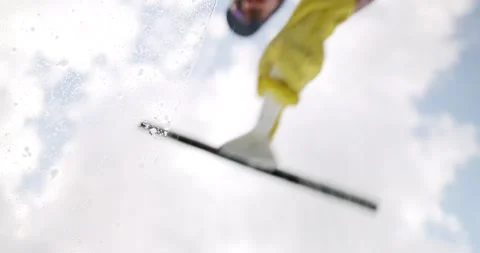 Squeegee Detail Stock Videos – Royalty-Free HD & 4K Videos