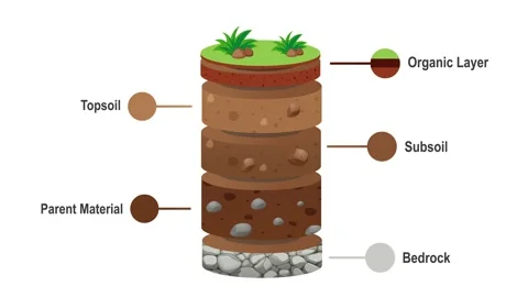 Layers Of Soil Stock Footage ~ Royalty Free Stock Videos | Pond5