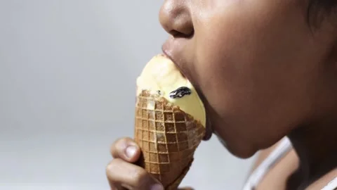 Girl Mouth Cream Stock Videos – Royalty-Free HD & 4K Videos