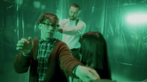 Detective Aiming Gun at Serial Killer, R... | Stock Video | Pond5