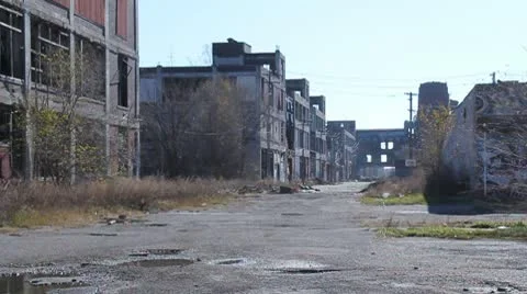 Detroit Ghetto Stock Footage ~ Royalty Free Stock Videos | Pond5