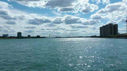 Barge Detroit River Stock Video Footage | Royalty Free Barge Detroit ...
