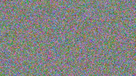 detuned color tv static noise background | Stock Video | Pond5