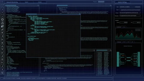 Developer Software Code Mockup | Stock Video | Pond5
