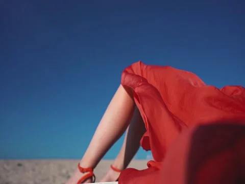Red Beach Skirt Stock Videos – Royalty-Free HD & 4K Videos | Page 3
