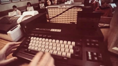 Development of computer technology. THE ... | Stock Video | Pond5