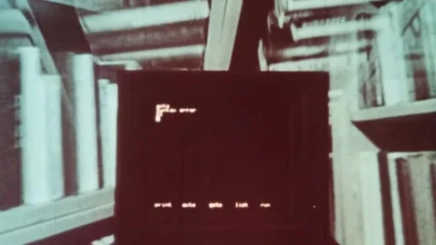 Development of computer technology. THE ... | Stock Video | Pond5