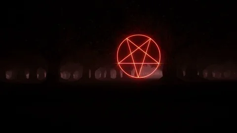 Symbol Of Devil Stock Footage ~ Royalty Free Stock Videos | Pond5