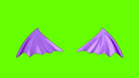 Devil Wings On Green Screen Background 4... | Stock Video | Pond5
