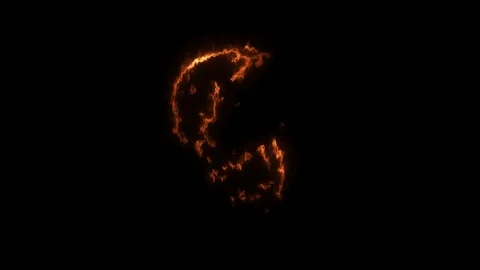 Devilish Skull burning Hell with scary, ... | Stock Video | Pond5