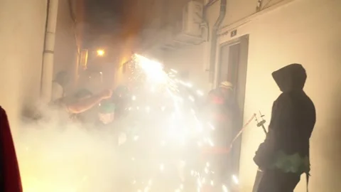 Dancing With Devils Stock Footage ~ Royalty Free Stock Videos | Pond5