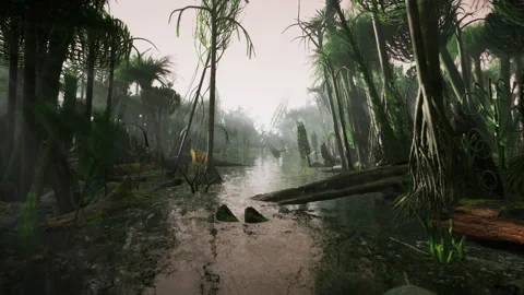 Devonian Period Forest