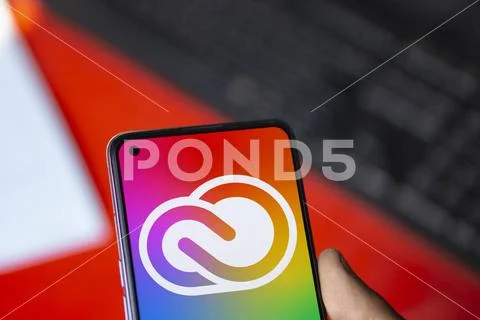 Photograph: Dhaka, Bangladesh- 21 Sep 2024: Adobe Creative Cloud logo is displayed on... #286169577