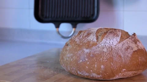 Diagonal pan left to right past artisan ... | Stock Video | Pond5