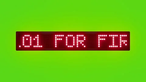 DIAL 101 FOR FIRE EMERGENCY Scrolling Re... | Stock Video | Pond5