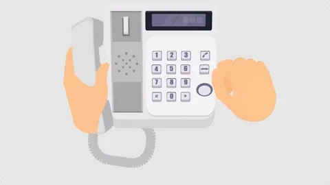 Cartoon Telephone Stock Video Footage | Royalty Free Cartoon Telephone ...